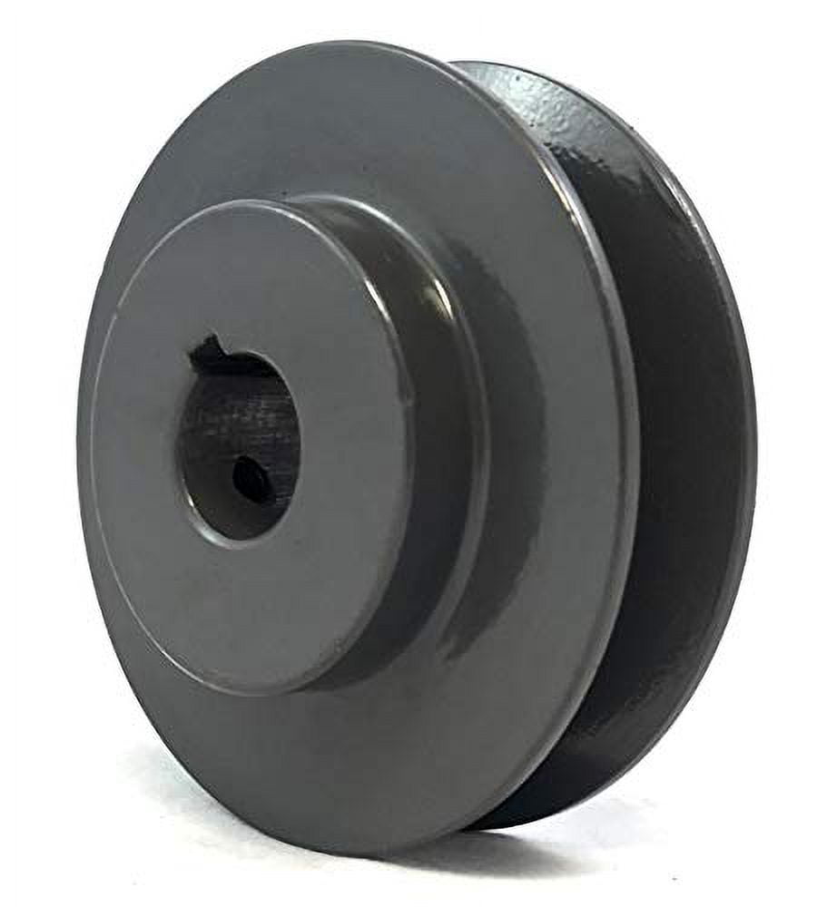 BK40-1" Inch Bore Solid Sheave Pulley One Groove with 3.95" OD for V ...