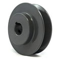 BK40-1" Inch Bore Solid Sheave Pulley One Groove with 3.95" OD for V ...