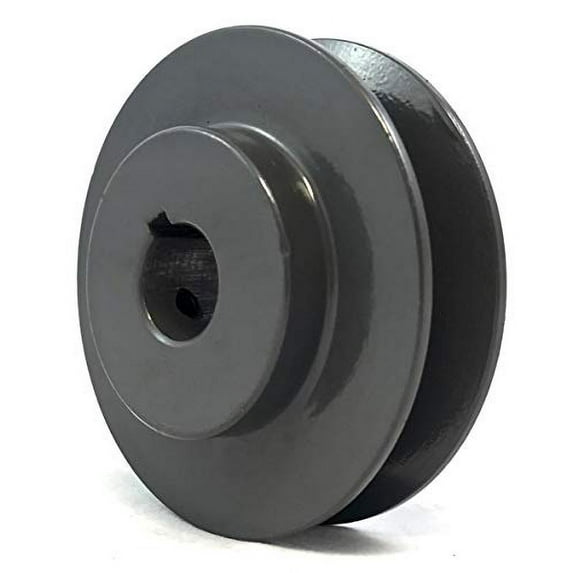 BK40-1" Inch Bore Solid Sheave Pulley One Groove with 3.95" OD for V ...