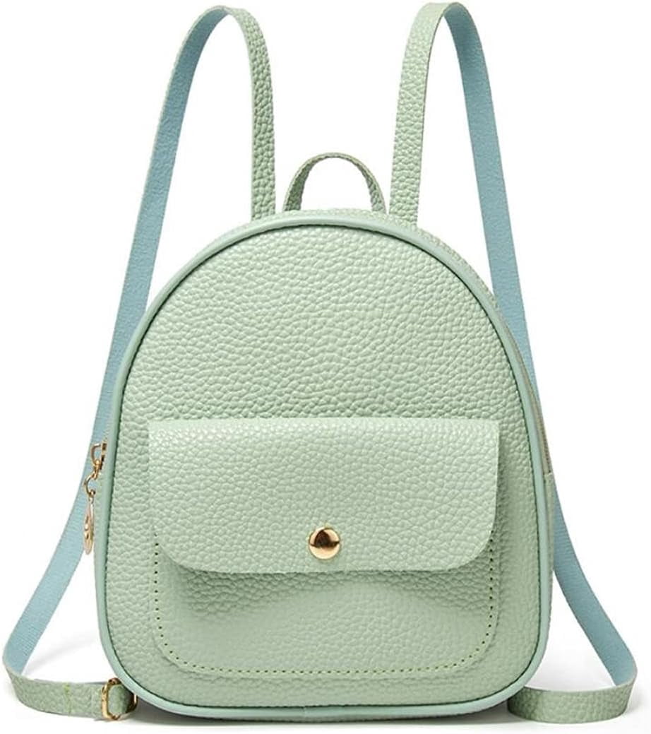 BKAYOLOF Backpack for women Mini Women's Backpack, Lychee Stripe Women ...