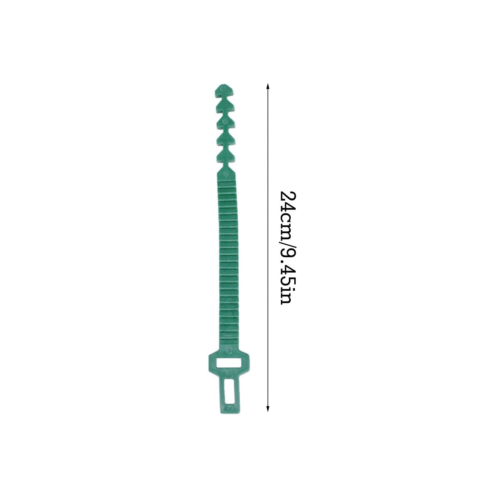 BKBP 1/10 PCS Heavy Duty Tree Plant Ties with Rubber Locking Straps ...