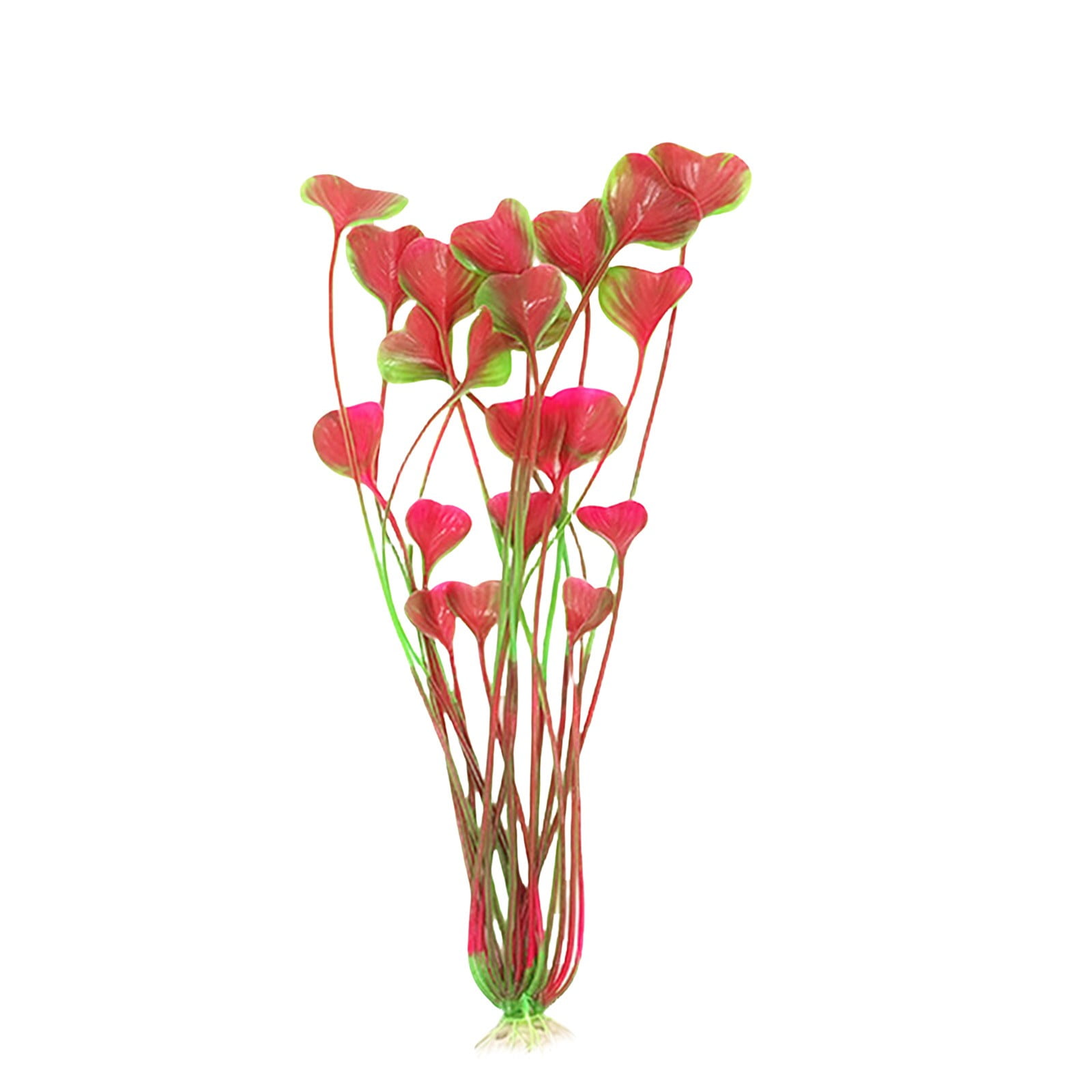 BKBP 11-Inch Aquarium Plastic Plants with Ceramic Base, Colorful Fish ...