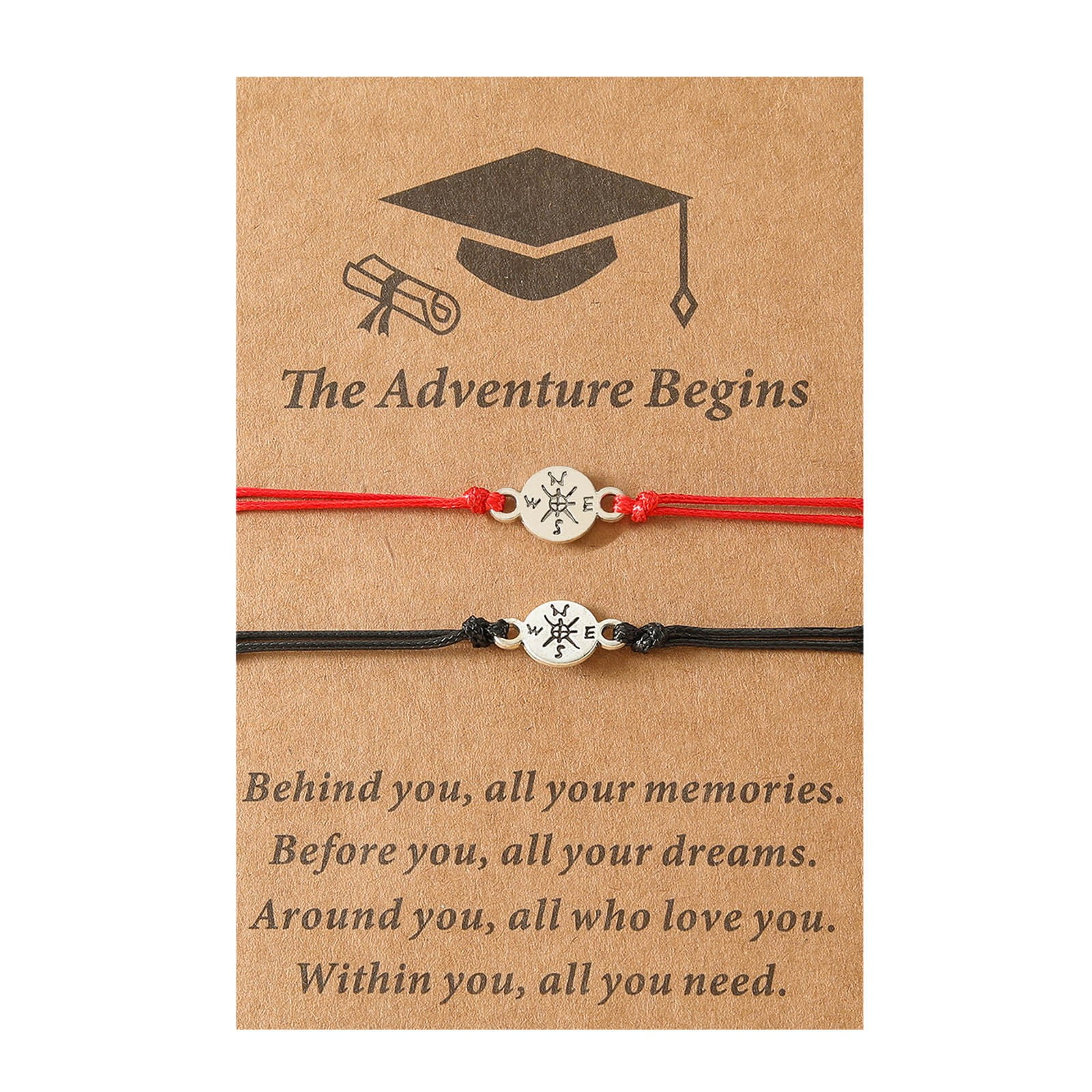 BKBP 1PC Graduation Bracelet Gifts for Her Him Graduate College High ...