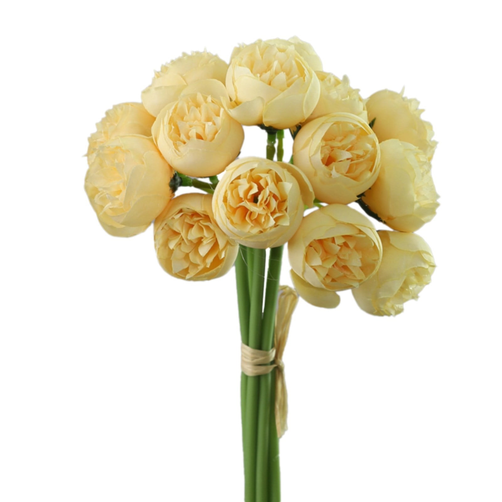 BKBP 27Pcs Ranunculus Artificial Flower, Faux Silk Mini Ranunculus ...