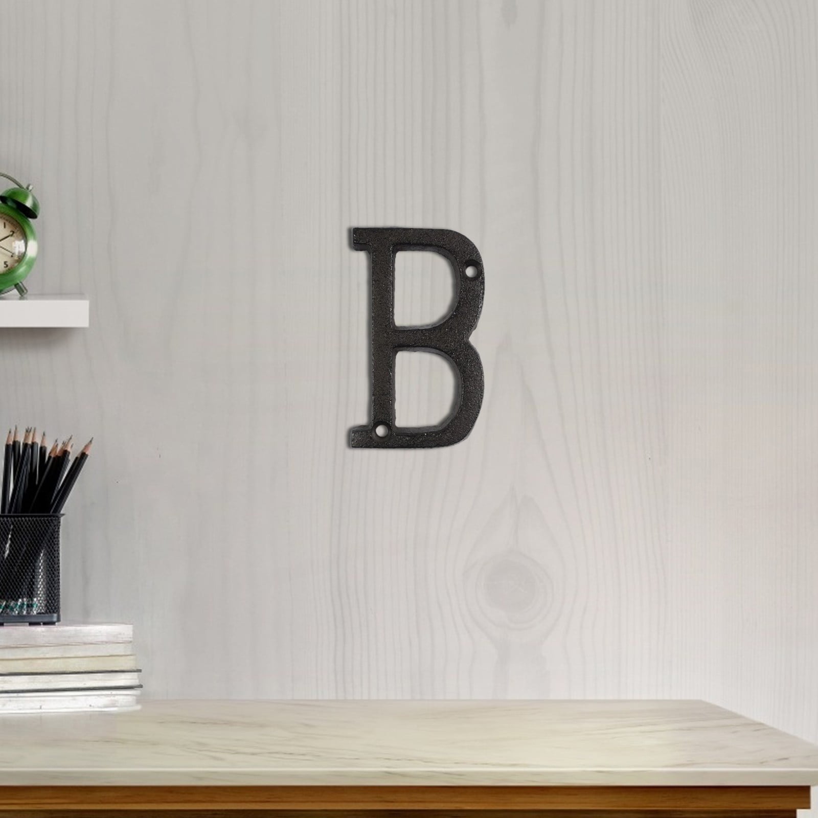 BKBP 3 Inch Wrought Iron High House Letters Decorations , Creative DIY ...