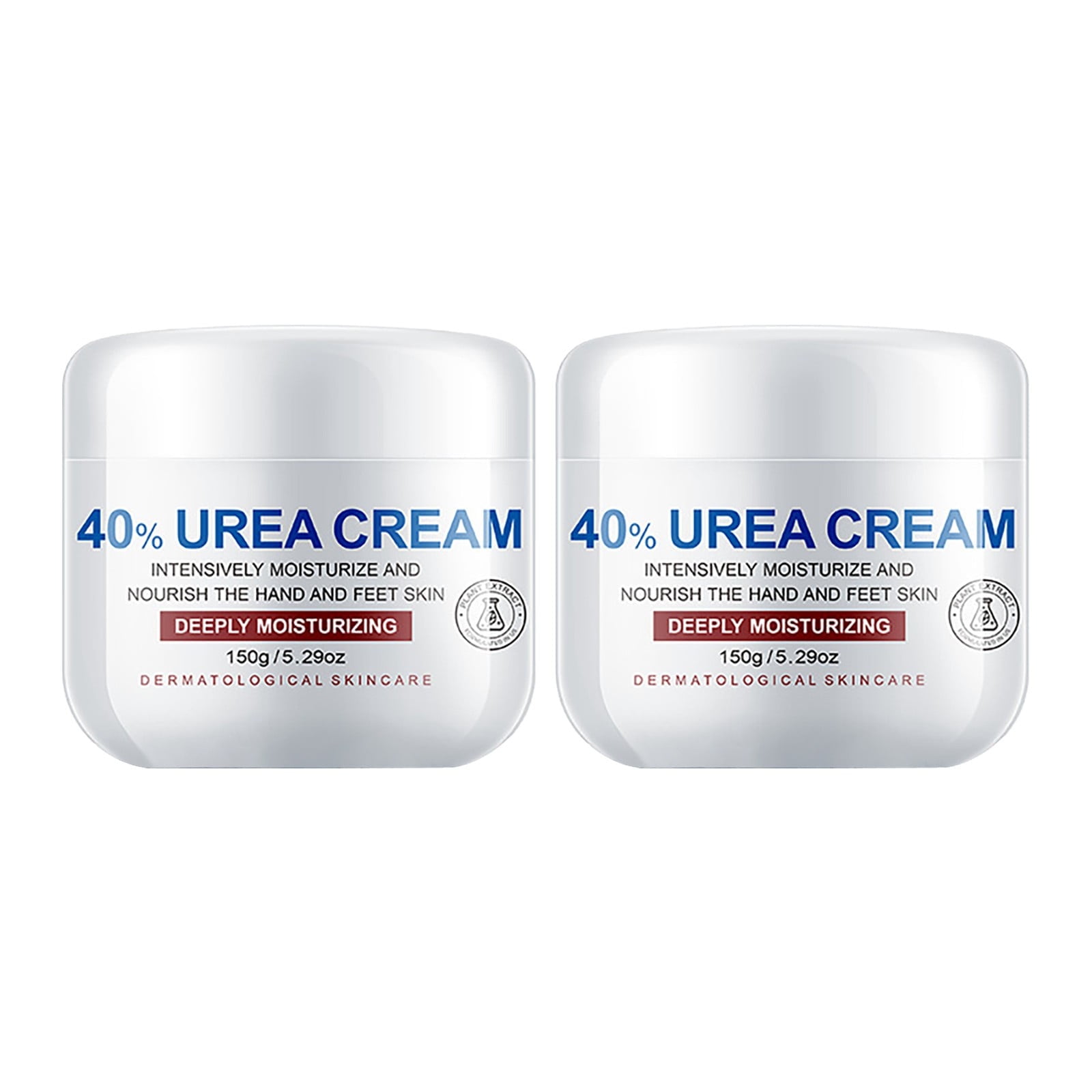 BKBP 40% Urea Cream 2 Pc 40 Percent Foot & Hand For Dry Per Lotion Feet ...