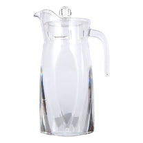 32 OZ Mason Jar Pitcher, Wide Mouth, Pour Spout, Handle, Airtight ...