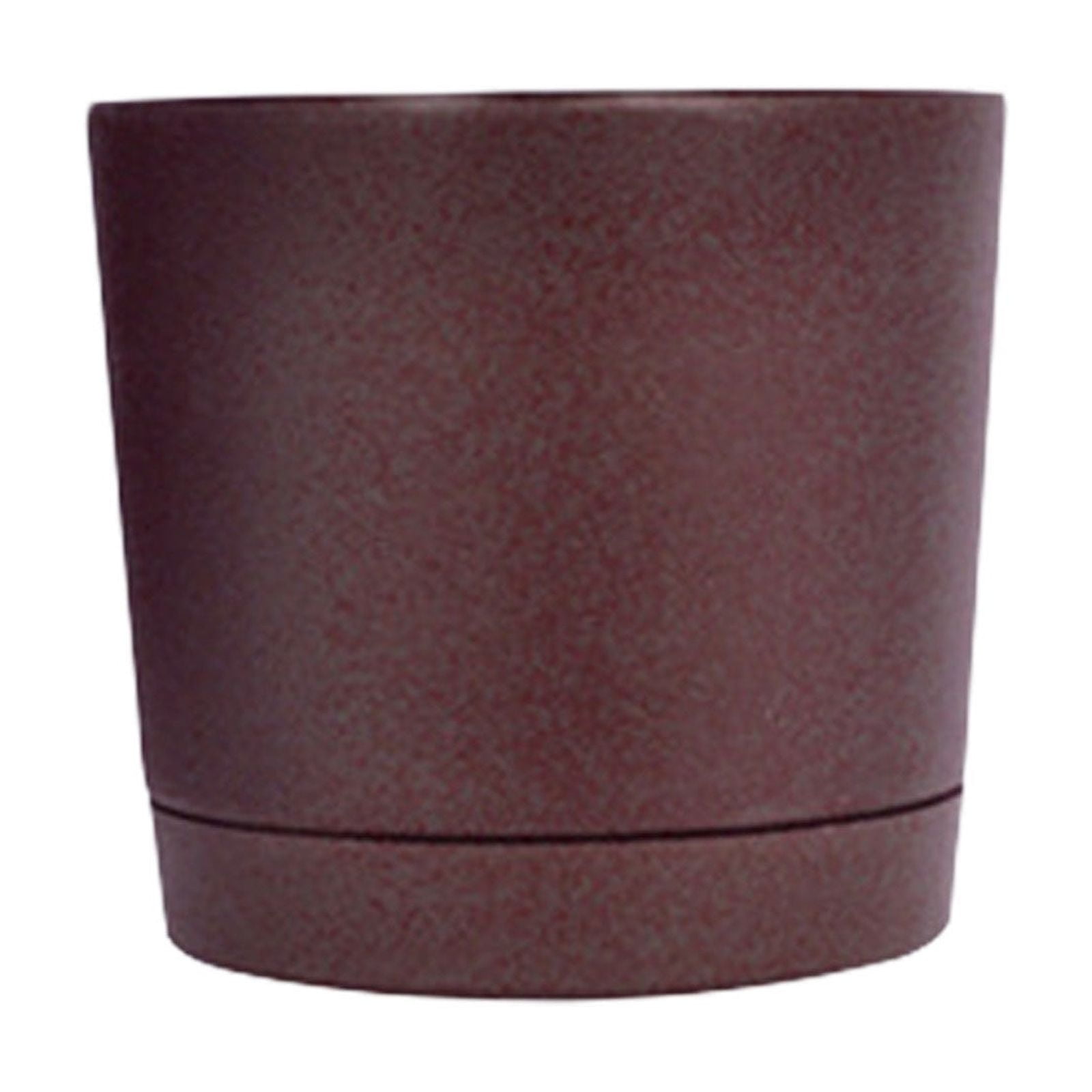 BKBP 8 Inch Plant Pots with Drainage Holes & Removable Base Saucer ...