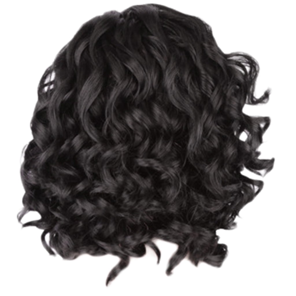 BKBP African Black Short Curly Hair for Women European and American ...