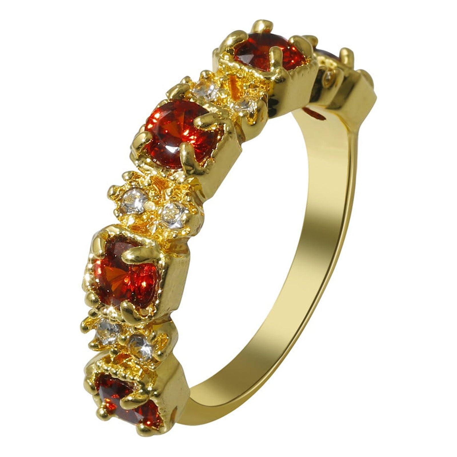 BKBP Brilliant Zircon Engagement Ring Jewelry Stone for Women Jewelry ...