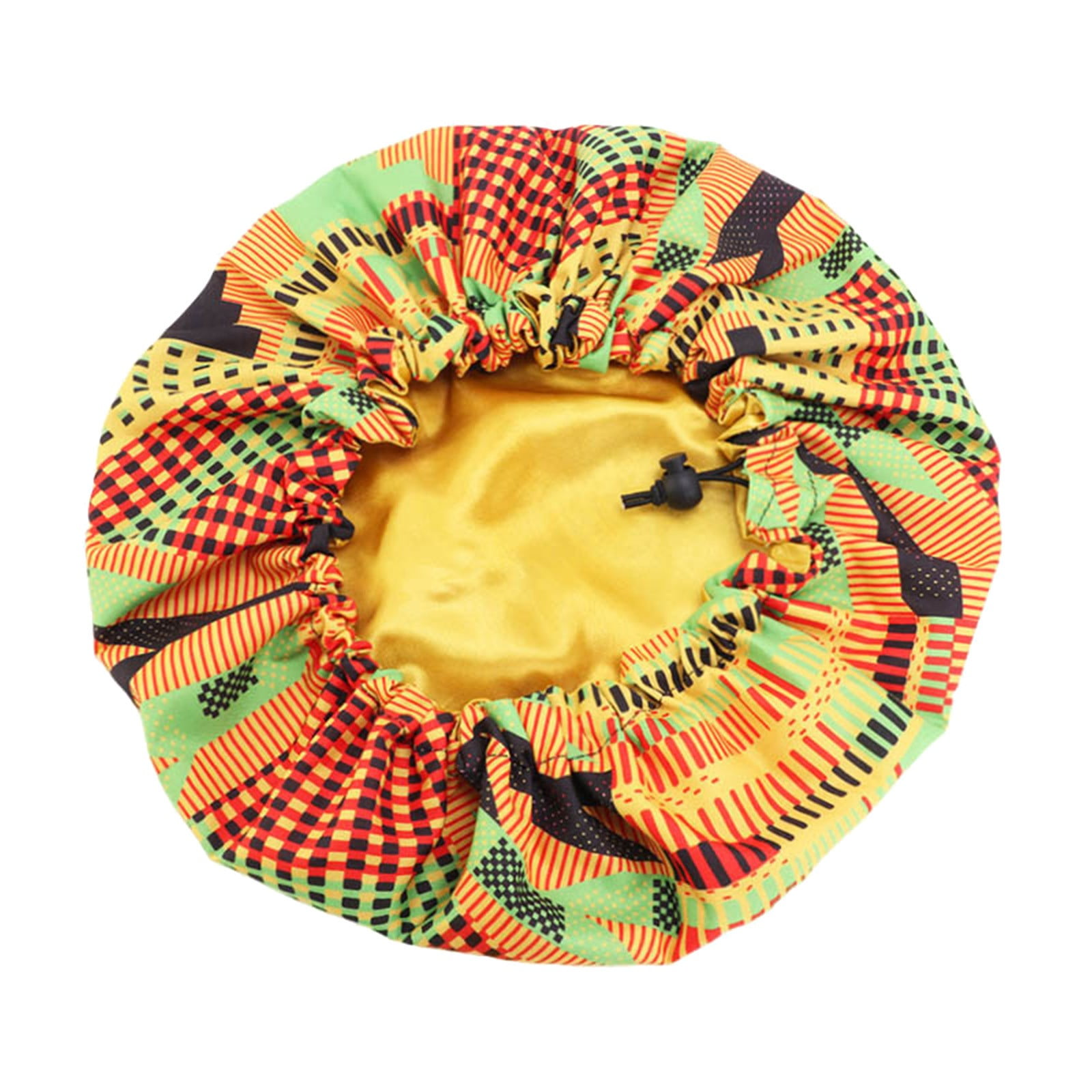 BKBP Children's Satin Nightcap Round Printing Double Bonnet Batik Cap ...