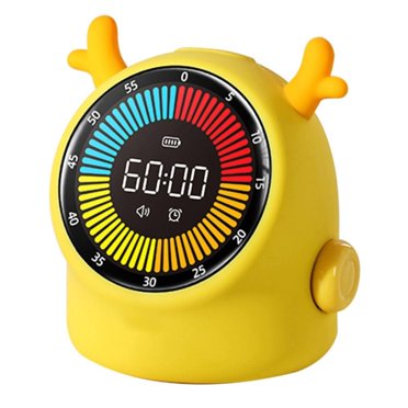 60-Minute Visual Countdown Timer for Kids: Classroom, Kitchen & Study Time Management Tool with ...