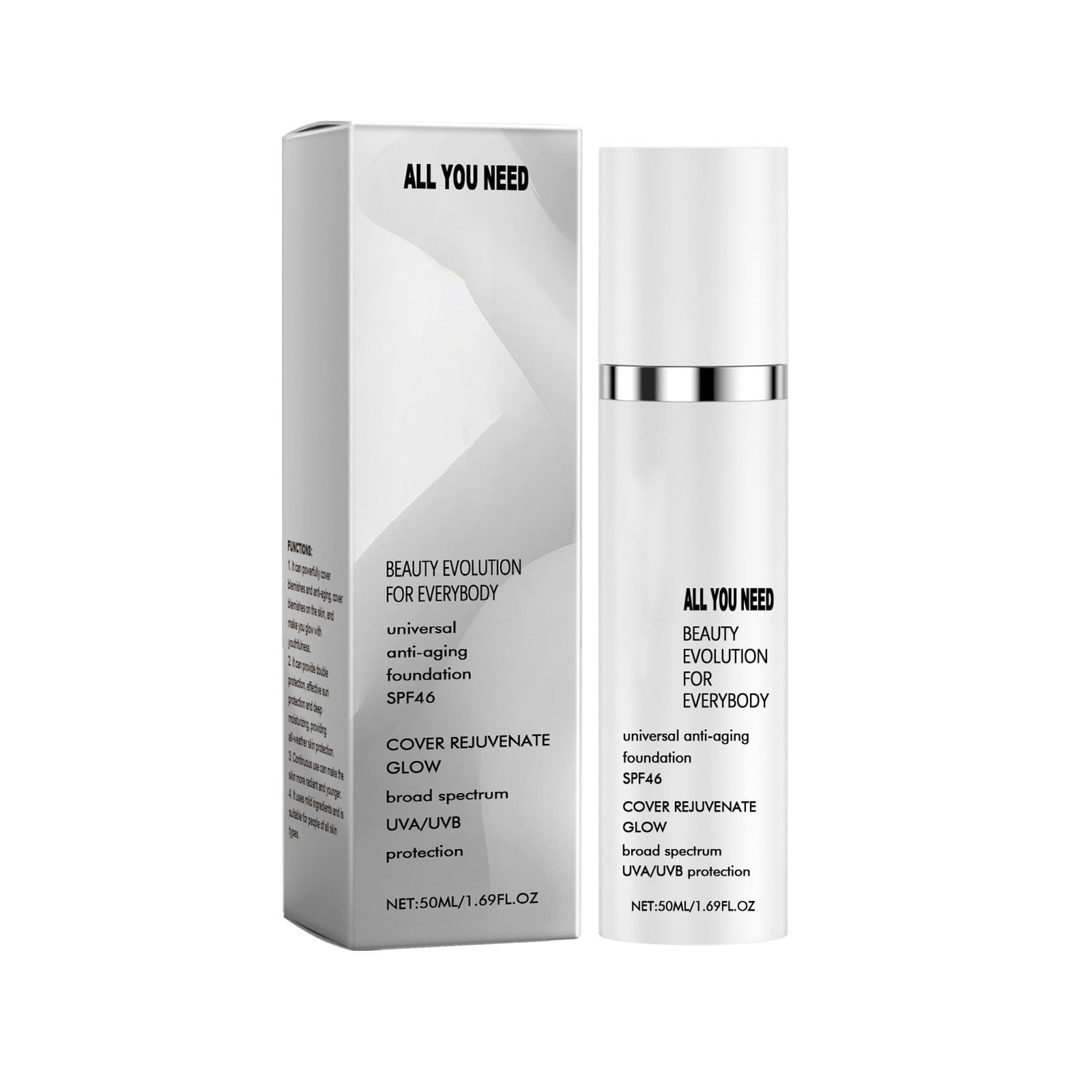 BKBP Full Coverage Color Changing Liquid Foundation Flawless Foundation ...