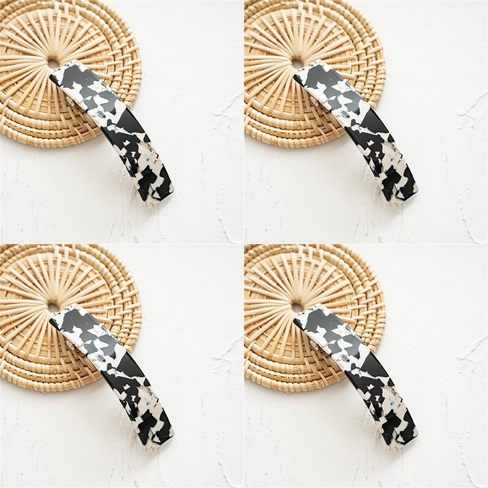 BKBP Long French Hair Barrettes 4 Inch Large Hair Clips for Women Thick ...