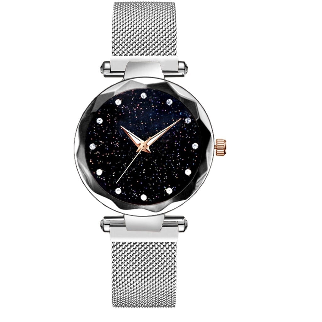 BKBP Luxury Starry Sky Watch Magnetic Strap Women's Quartz Watch ...