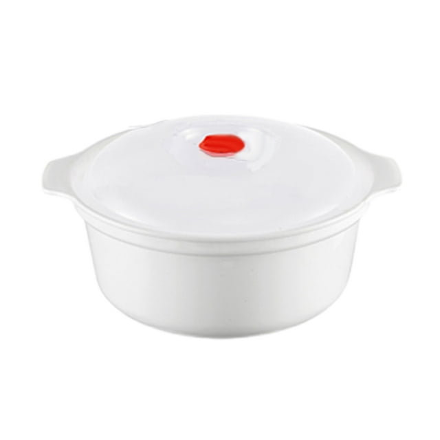 BKBP Microwave Bowls with Lids Plastic Bowls Microwave Safe Bowls ...