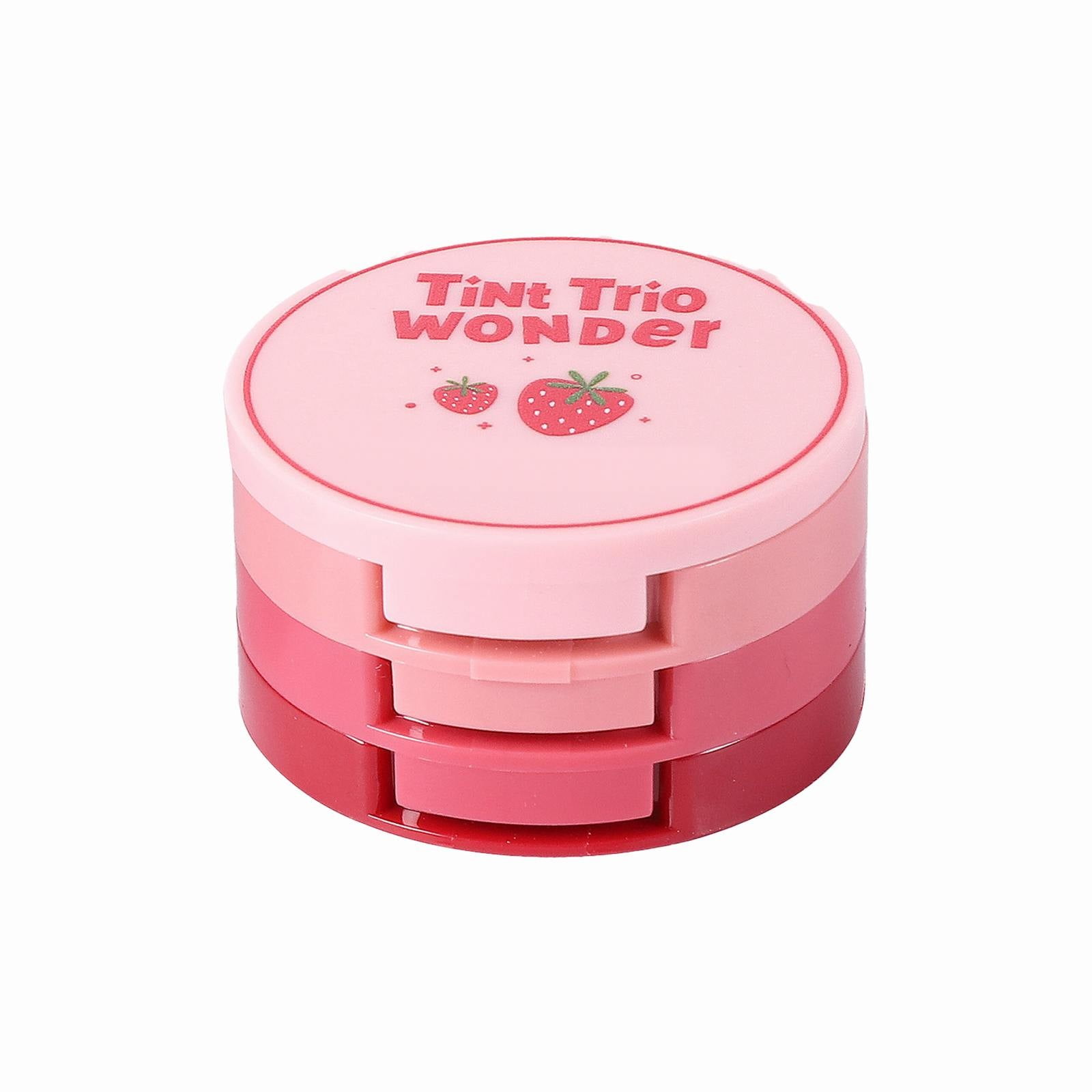 BKBP Multi-layer 3 Colors Blusher Compact Powder Makeup Facial Base ...