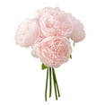 BKBP Peonies Artificial Flowers Fake Peonies Large Peonies Silk Peonies ...