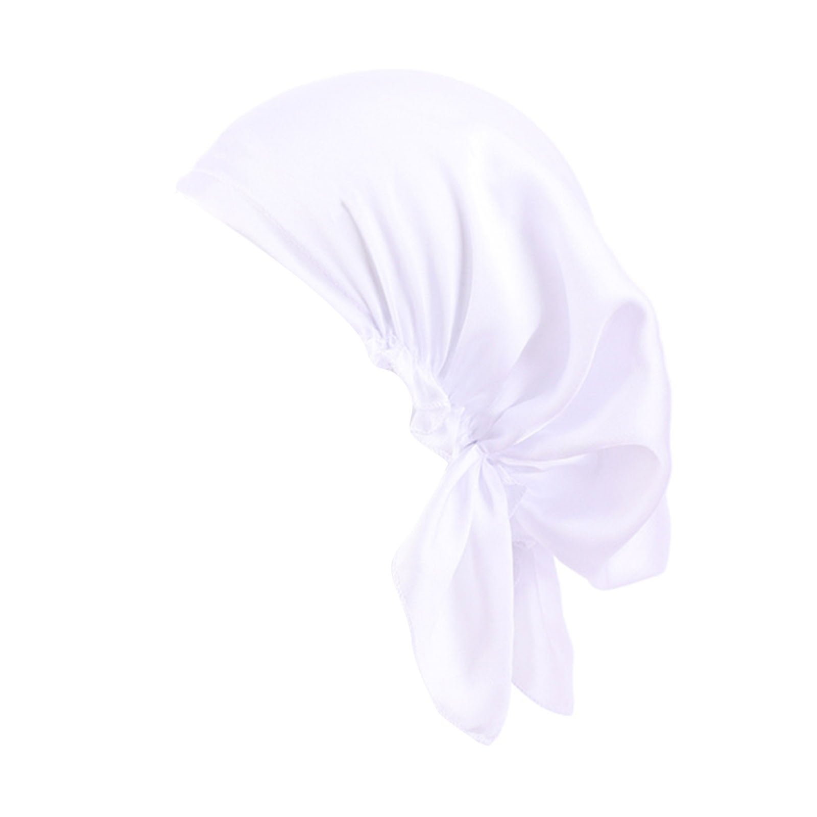 BKBP Simulated Silk Satin Nightcap Shower Cap for Hair Coloring and ...