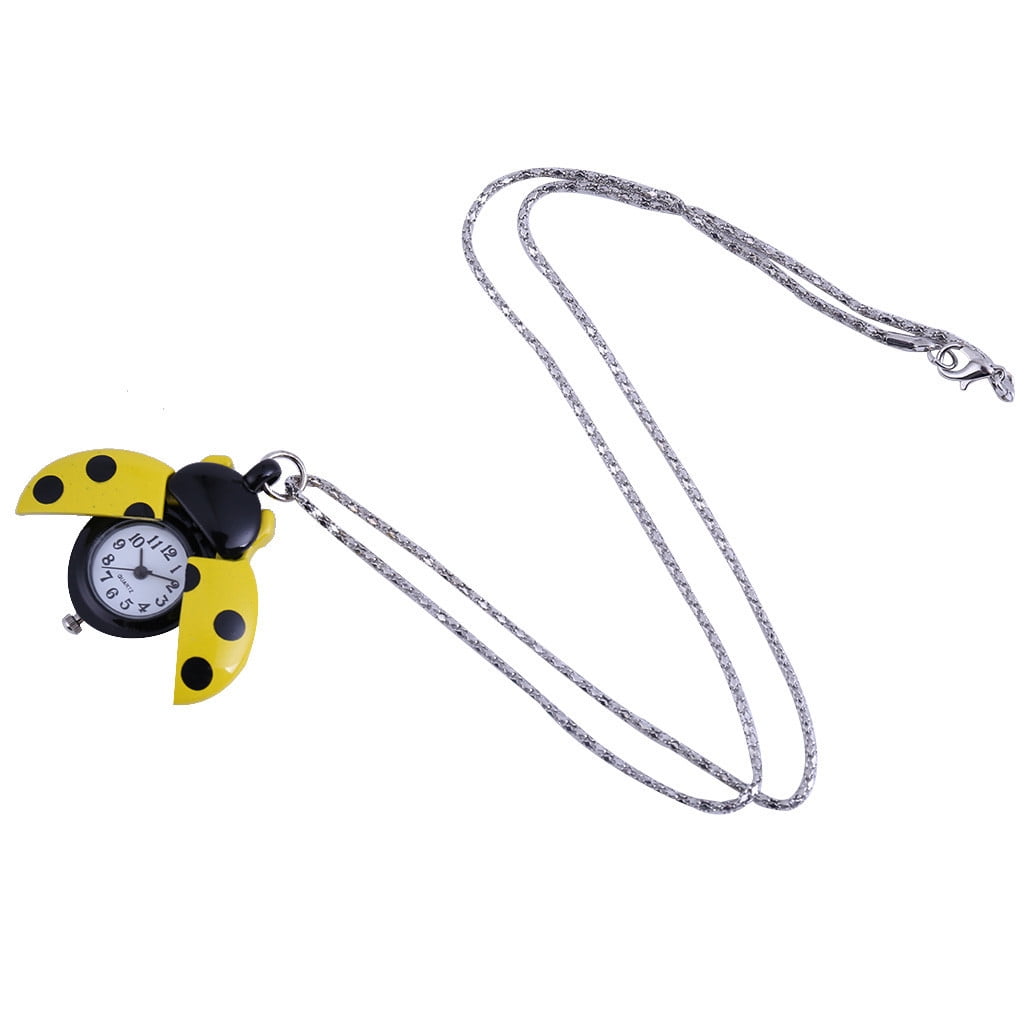 BKBP Small Seven Star Ladybug Pocket Watch European and American ...