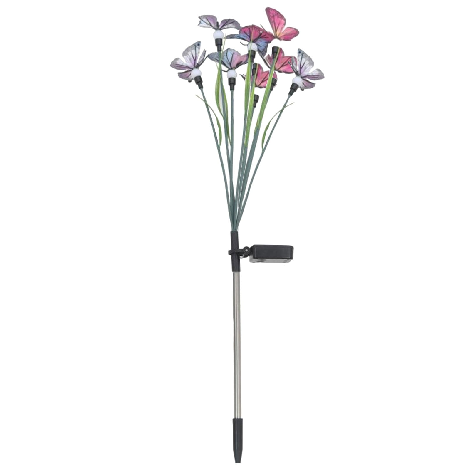 BKBP Solar-Powered Butterfly Garden Lights with IP65 Waterproof - LED ...