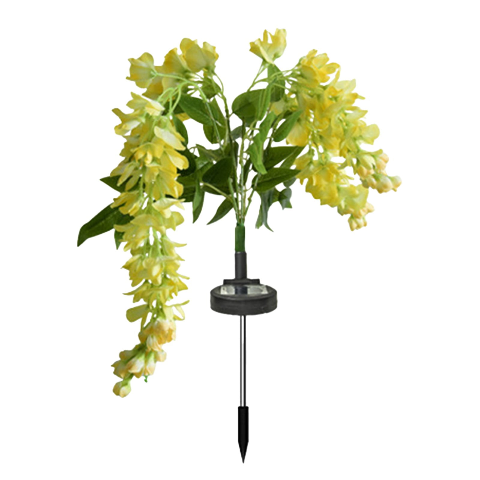 BKBP Solar Wisteria Flower Light,Artificial Flower Light Outdoor ...