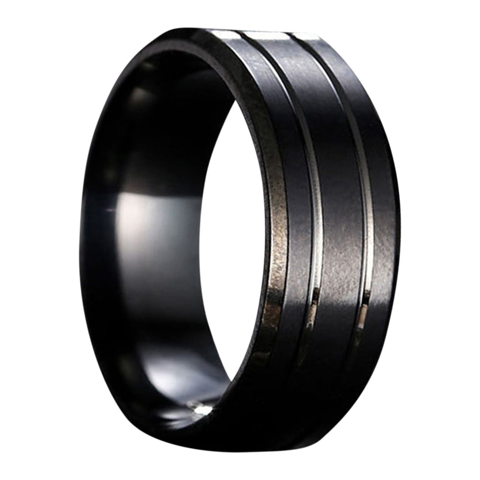 BKBP Stainless Steel Men's Ring Korean Style Titanium Cool Trend ...