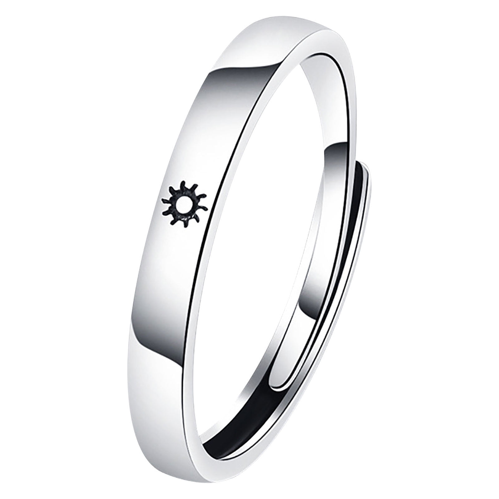 BKBP Sun Moon and Stars Couple Ring Plated You My Promise Set Rings Are ...