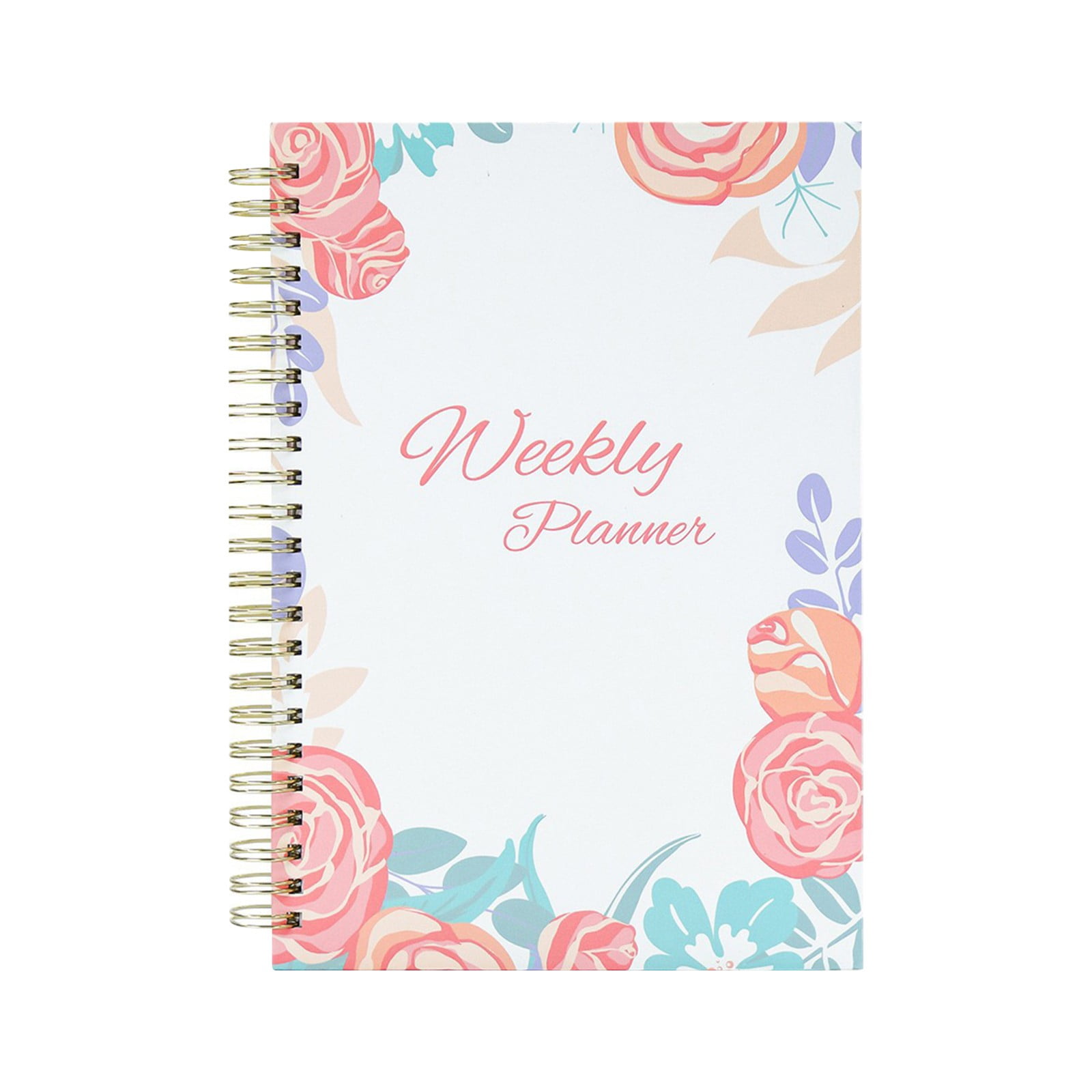 BKBP Undated A5 Weekly Planner Notebook 5.7x8.0 Inch Format ...