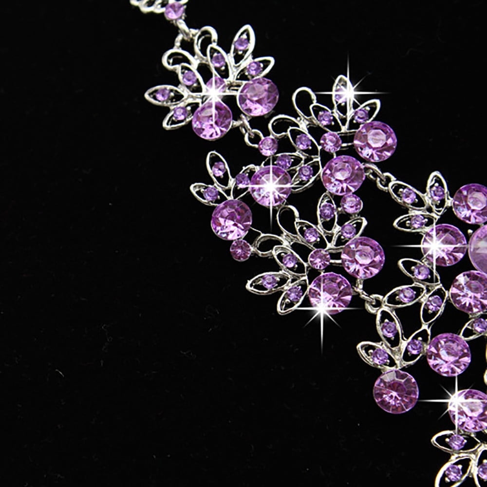 BKBP Wedding Accessories Set Wedding Jewelry Sets Prom Necklace Earring ...