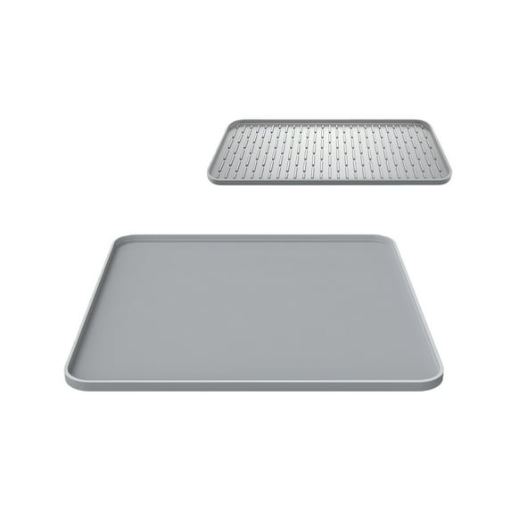 BKER 2pc Coffee Mat Absorbent and Quick Dry Mat Hide Stain Rubber ...