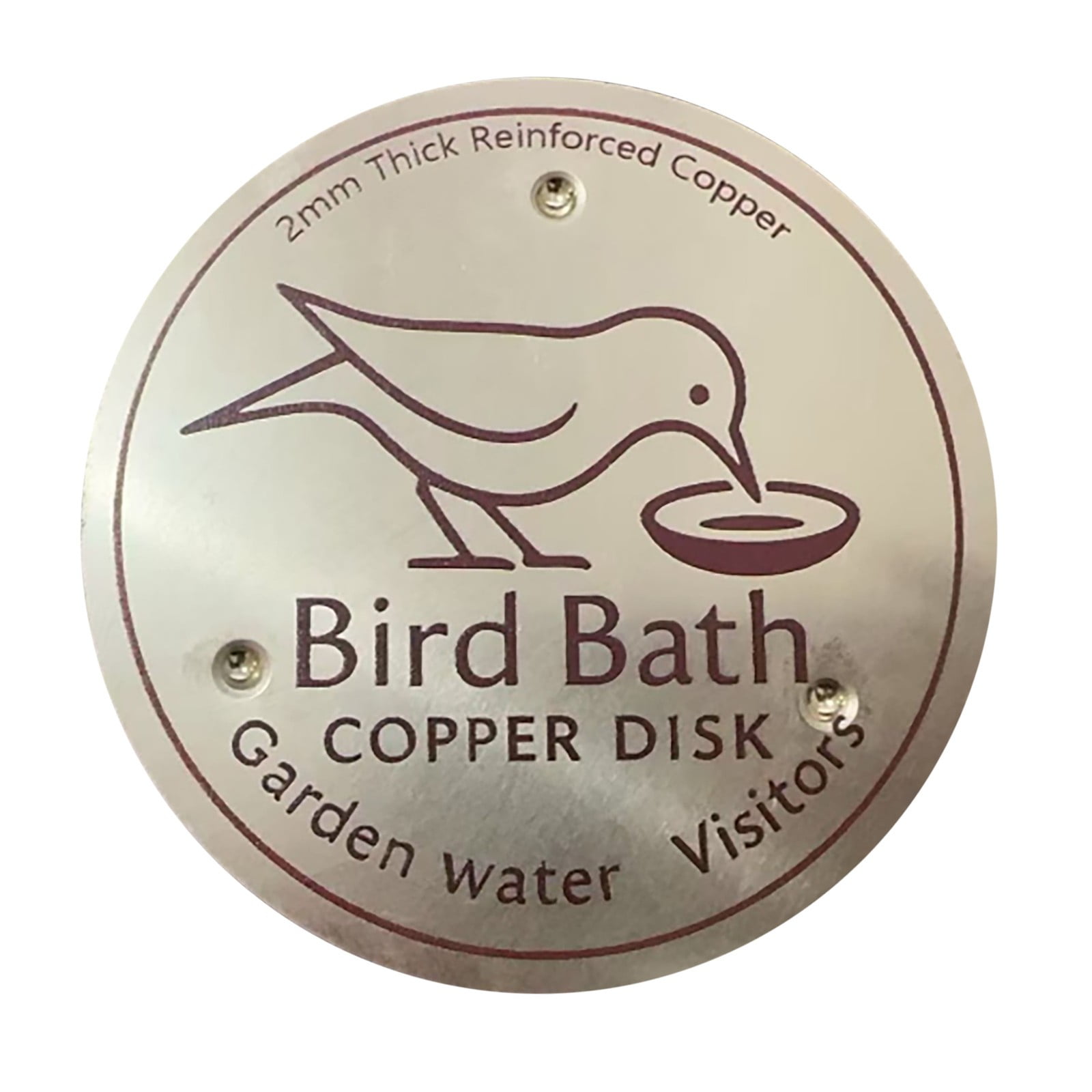 BKER Bird Feeders For Outdoor Use Copper Bird Bath Cleaner With ...