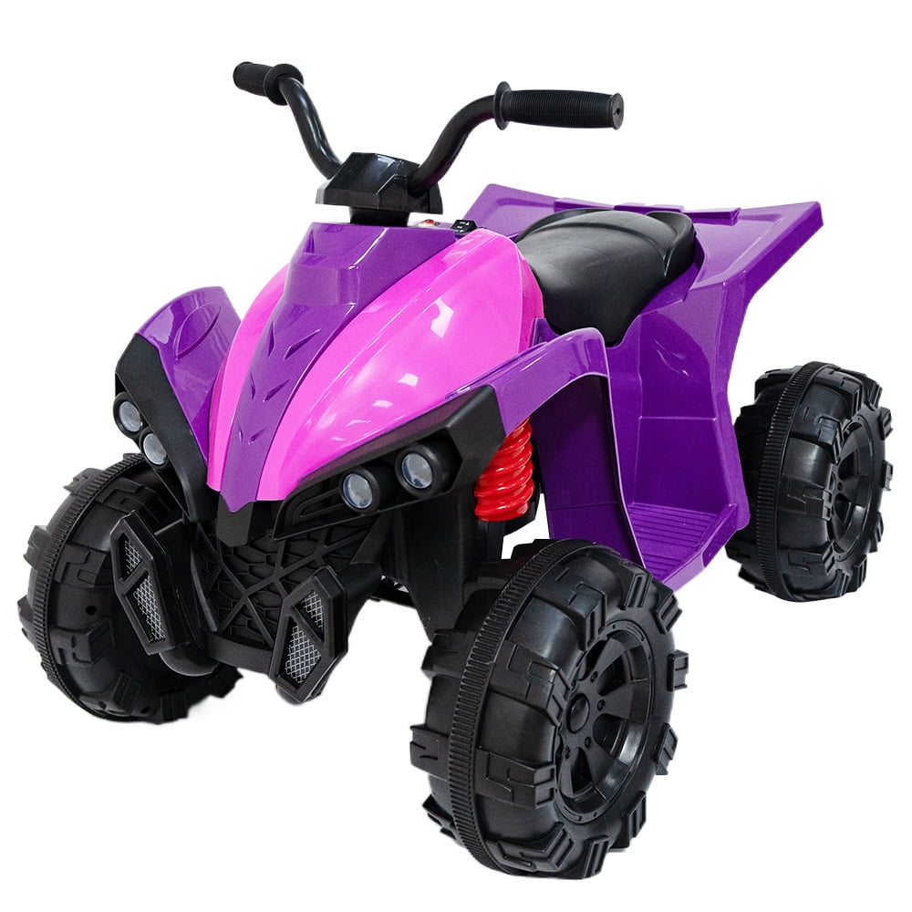 BKIRNP 12V 4-Wheeler ATV Quad Ride On Car,Electric 4 Wheeler Quad ATV ...