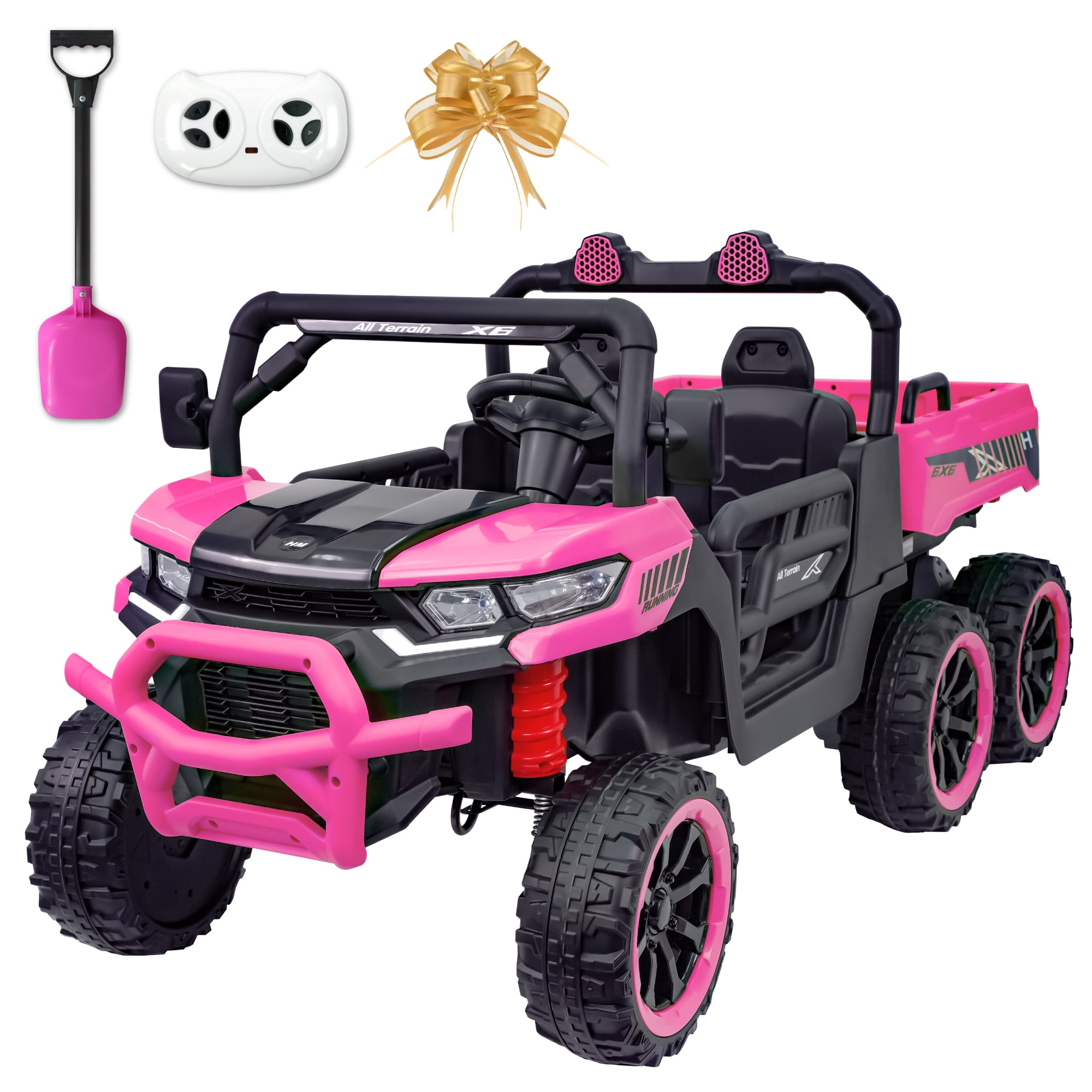 BKIRNP 24V 2 Seater Kids Ride on Car Truck,Ride on UTV W/,24 Volt Ride ...