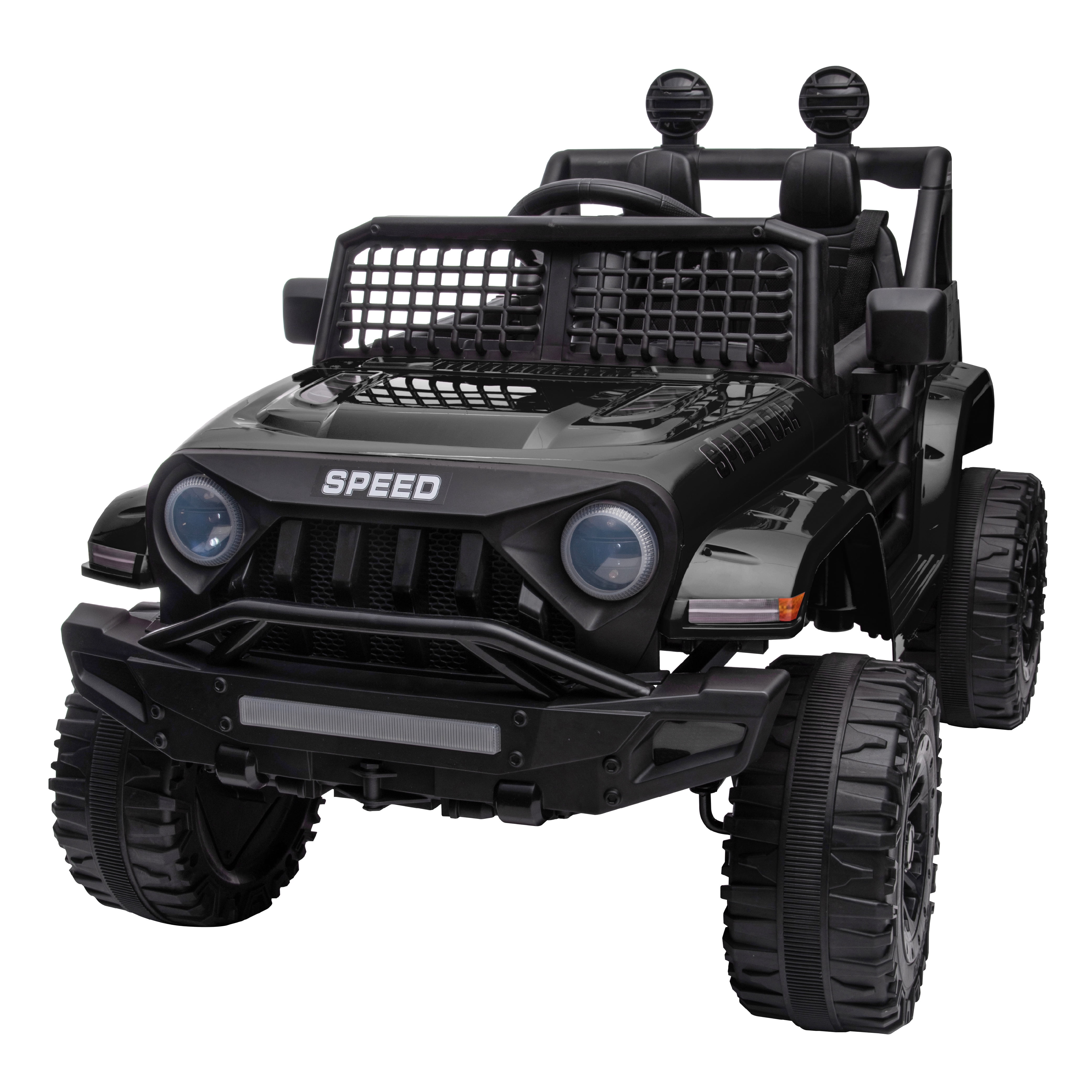 BKIRNP Kids Electric Car Ride on Car,Ride On Truck 12V Powered 4-Wheel ...