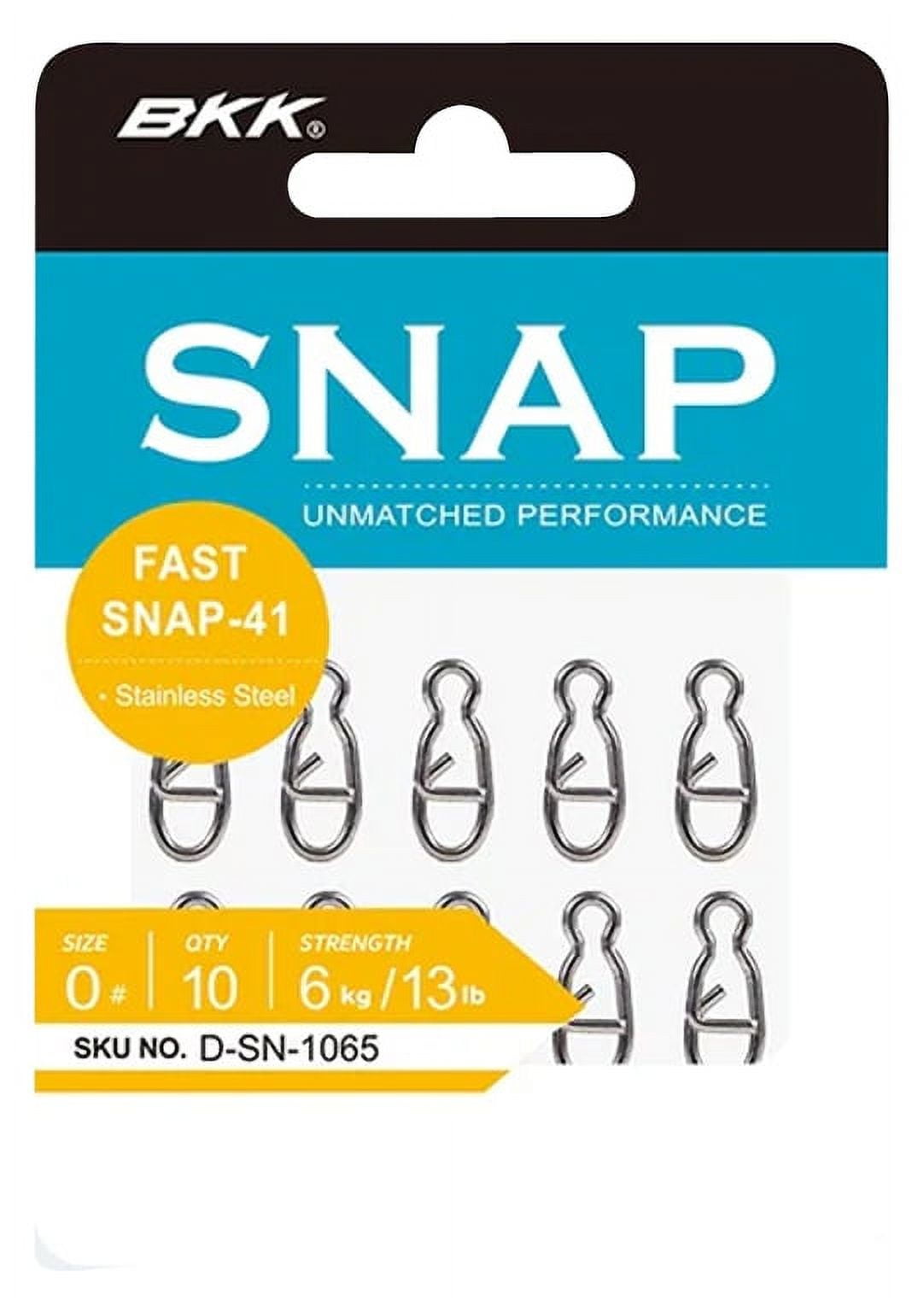 BKK Fast Snap-41 Stainless Steel Quick Snaps #4 (8 Pack) - Walmart.com