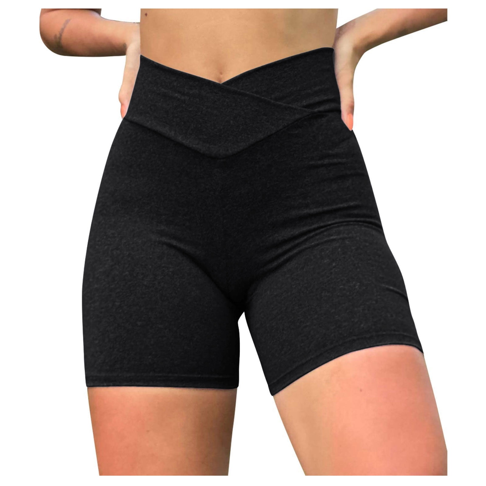 BKQCNKM Biker Shorts Women Biker Shorts Gym Shorts Women Workout Shorts ...