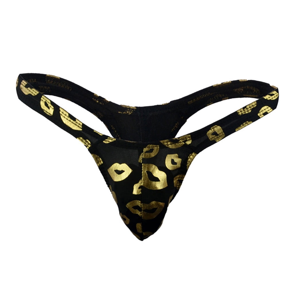 BKQCNKM Boxer Briefs For Men Pack Thongs Briefs Sretch T-Back Fashion ...