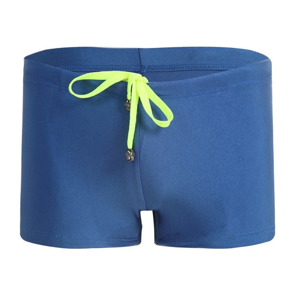 BKQCNKM Boxers for Men Mens Boxer Briefs Plus Pockets Slim Wear Trunks ...