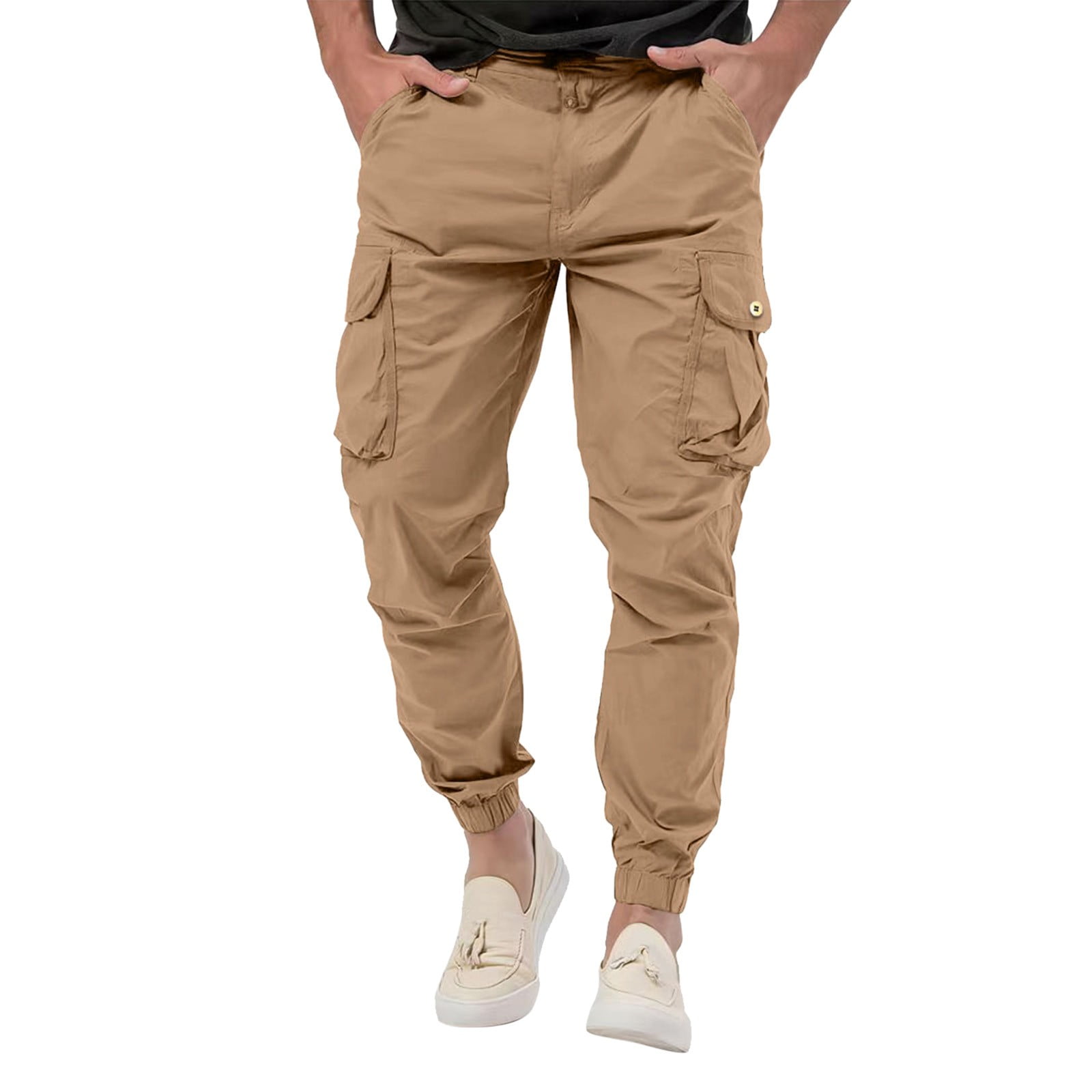 BKQCNKM Cargo Pants for Men Mens Cargo Pants Male All Matching Tooling ...