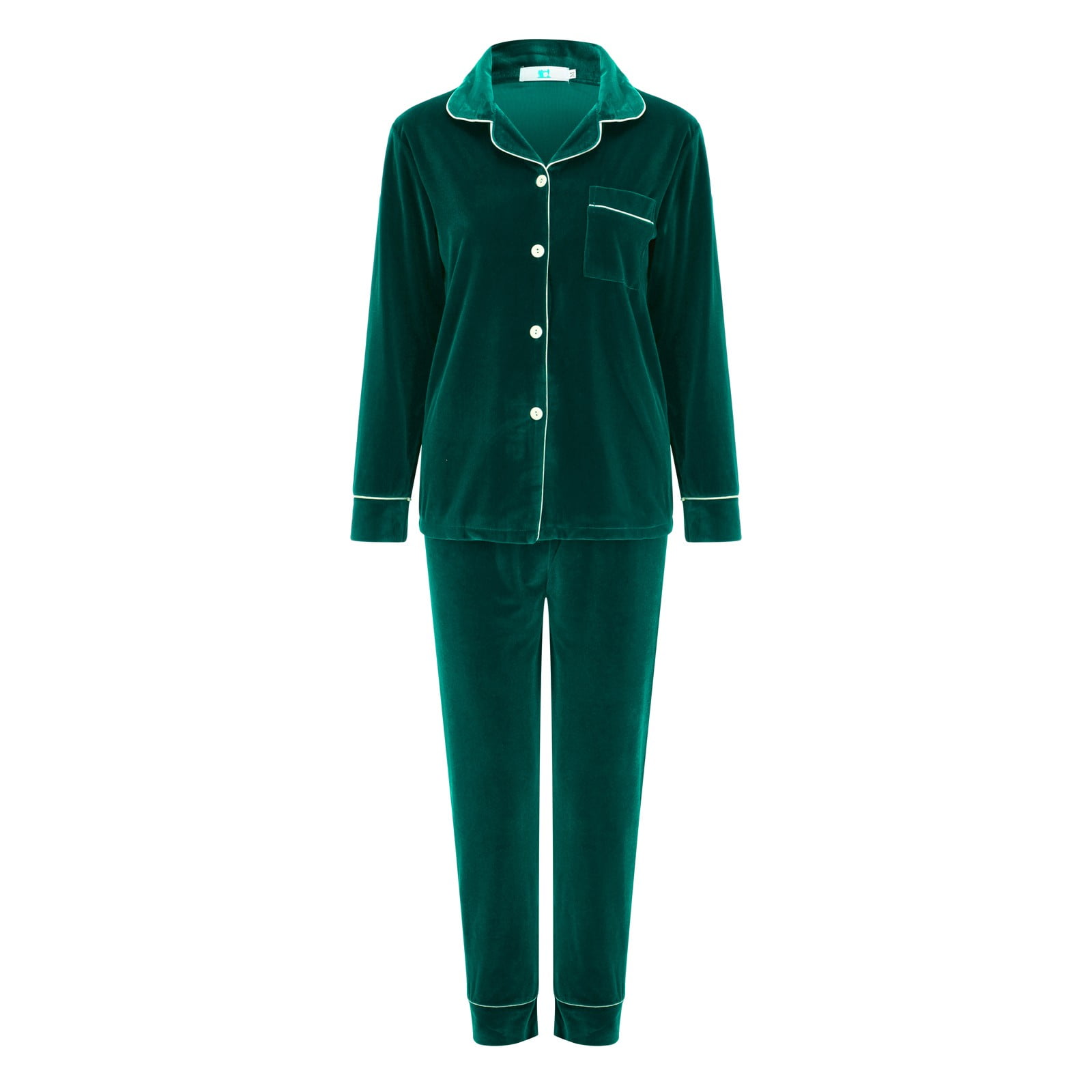 BKQCNKM Christmas Pajamas for Women Pj Sets for Woman Family Soild ...