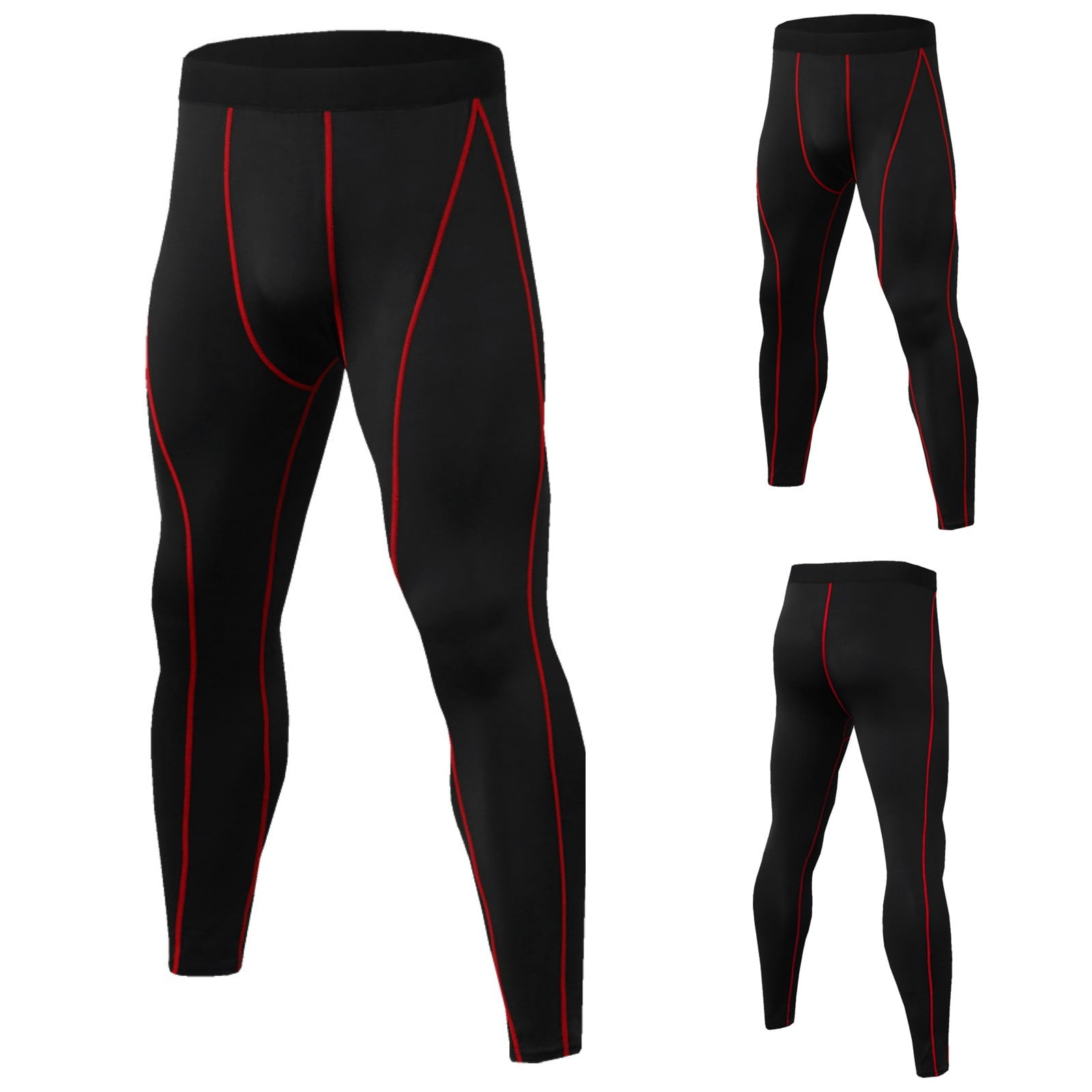 BKQCNKM Long Johns for Men Mens Pants Men's Solid Pant Line Design ...