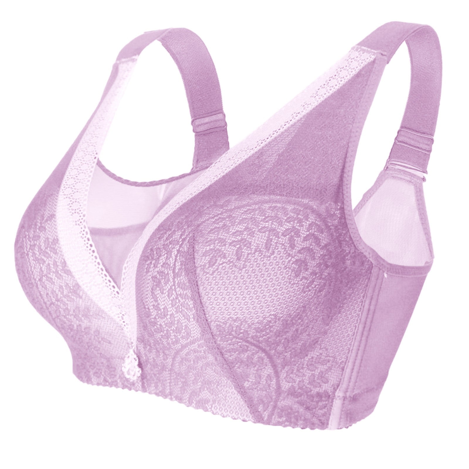 BKQCNKM Push Up Bras For Women Bras Large Size Underwear Bra Thin Fat ...