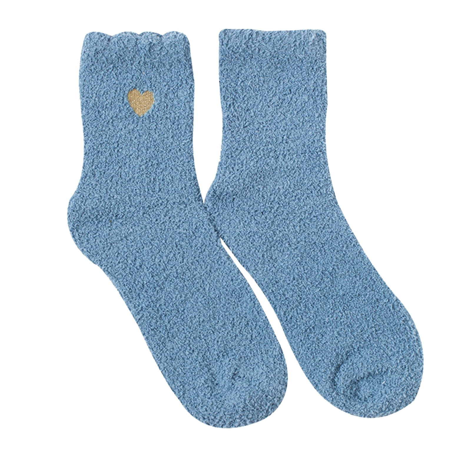 Clearance!BKQCNKM Crew Socks Fuzzy Socks Cozy Gifts for Women 2 Pairs ...