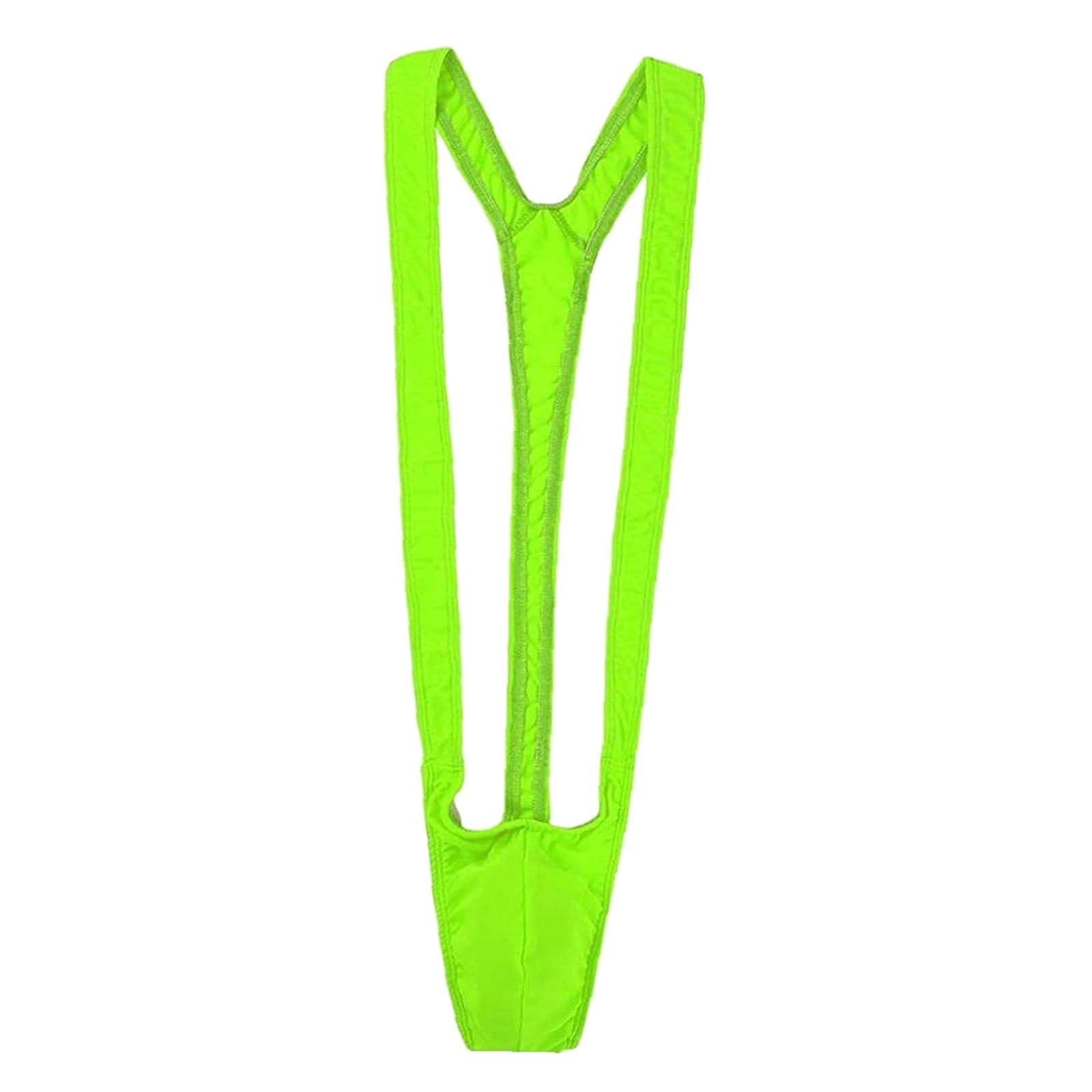 BKQCNKM Thongs Crotchless Panties underwear Solid Color Men's Tight ...
