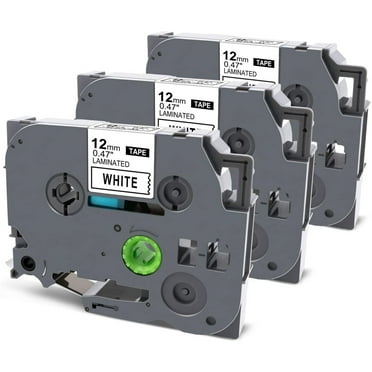 Free Shipping! Brother Genuine P-touch 4-Pack TZe-335 Laminated Tape ...