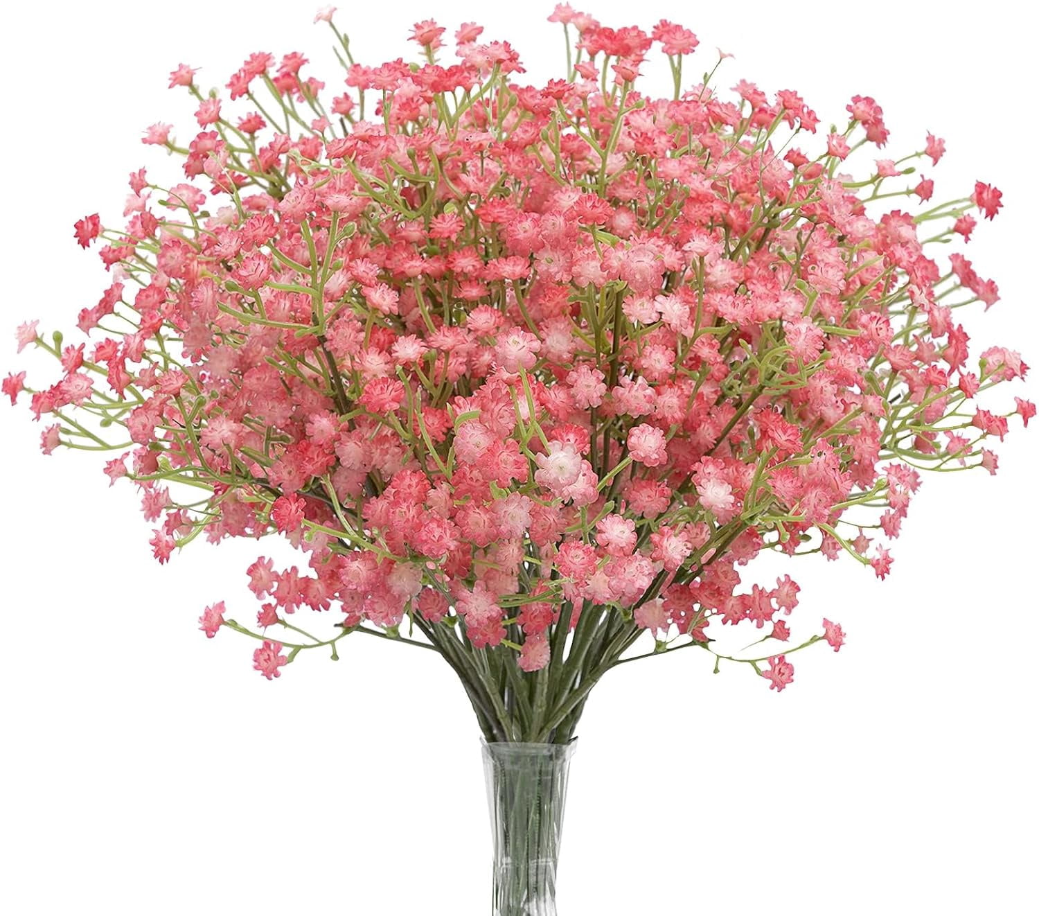 BKSDUEH Babys Breath Artificial Flowers, 12 Pc Fake Flowers Gypsophila ...
