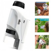 Carson MicroMini 20x LED Lighted Pocket Microscope with Built-In UV and ...
