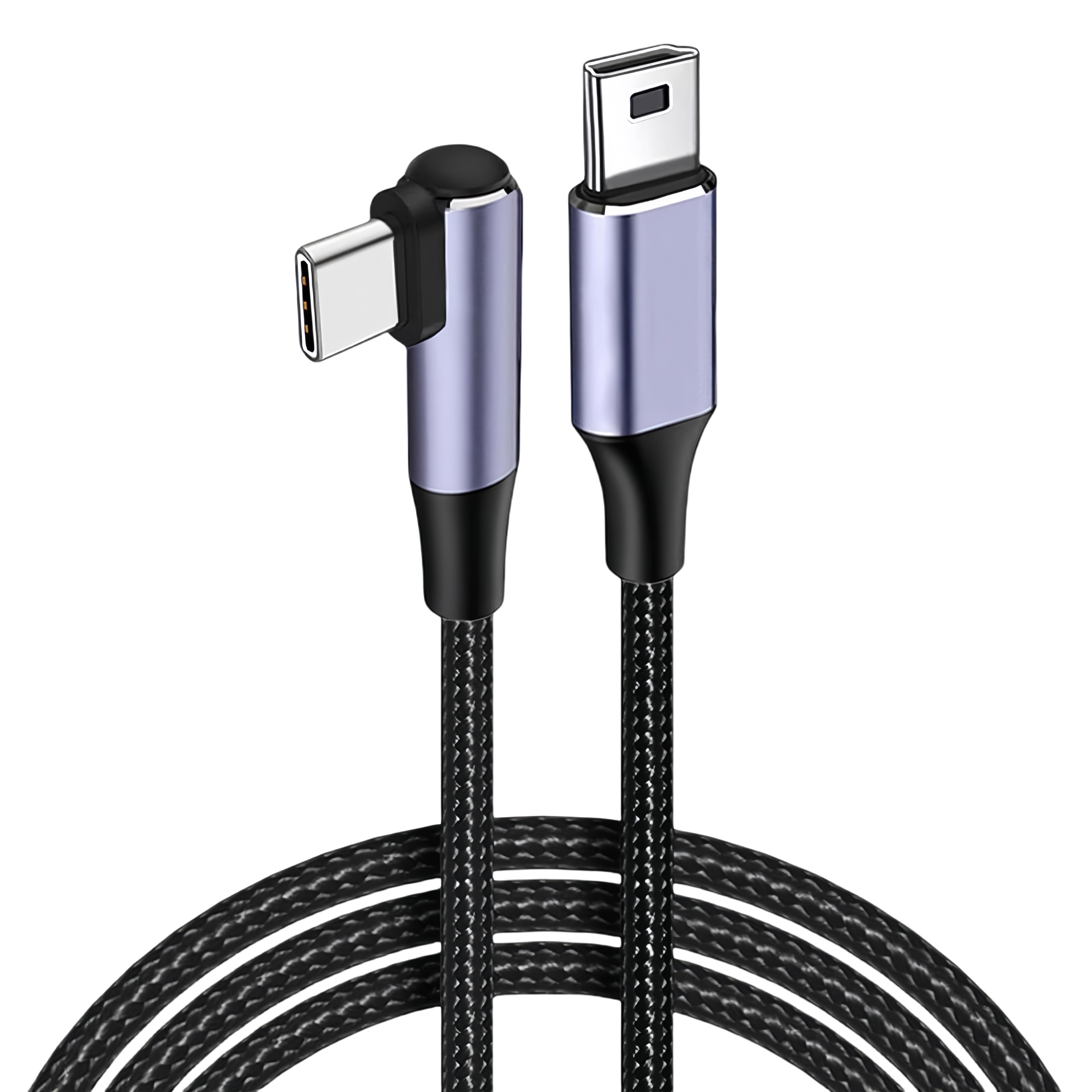 BKSDUEH USB C Cable, 100W C-Type Super Fast Charging, Cord 90 Degree ...