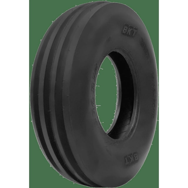 BKT Front Tractor Tire, 4-Rib F-2M, 11-16, 114A8, Load Range D ...